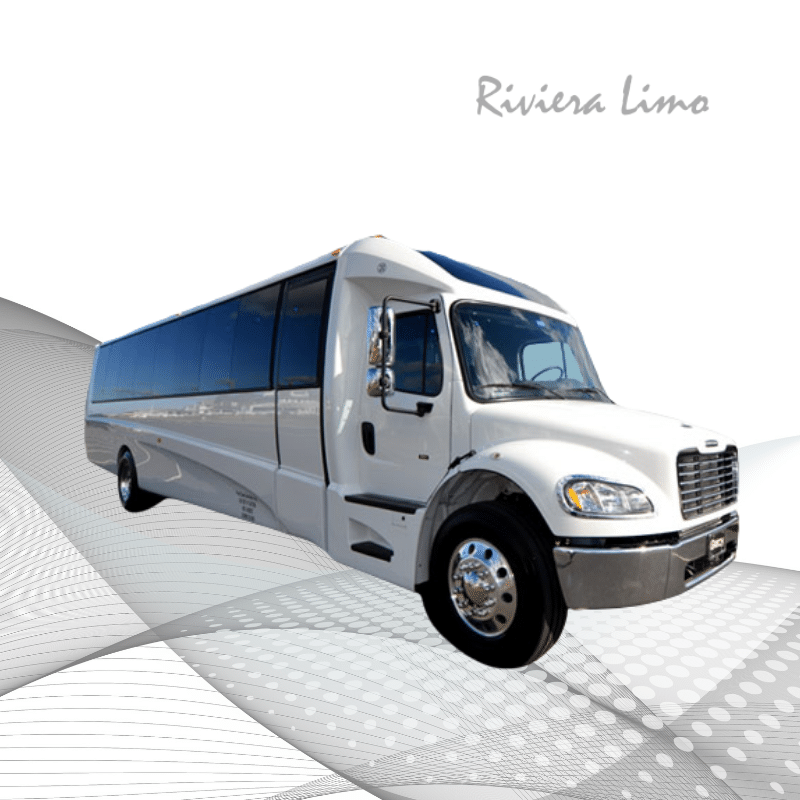The 23 Passenger Shuttle Bus – Riveira Limo